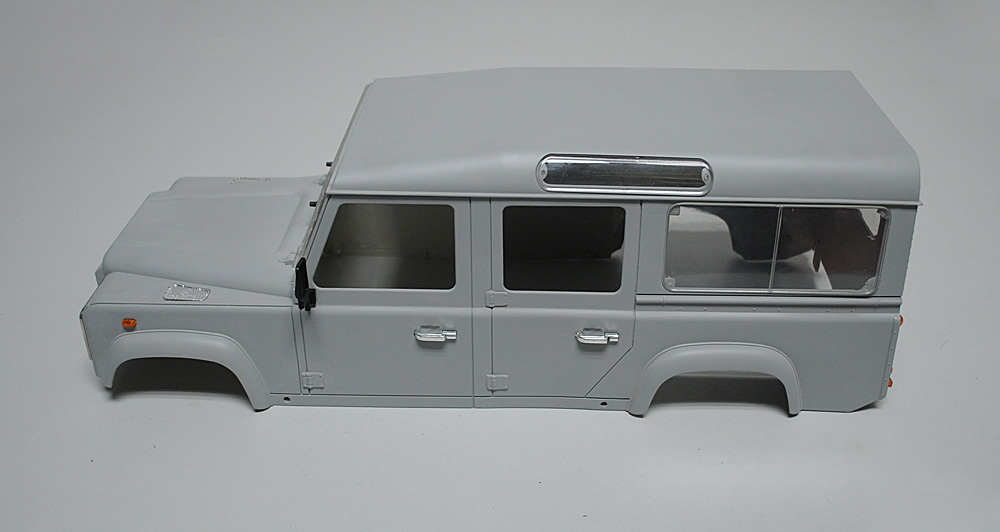 Neu 1/10 Land Rover Defender D110 Hard Plastic Body Kit von RC4WD ...