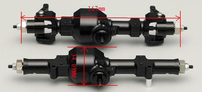 Beowulf Rear Straight Axle for Tamiya Pajero/XC/Jeep - RC4WD Forums